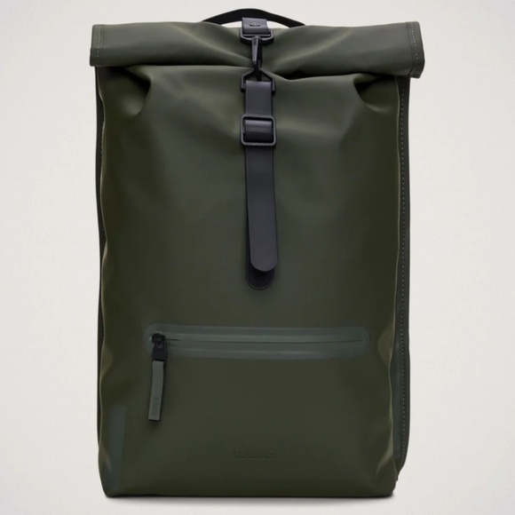 Rains | Bags | Last Evergreen Rolltop Rucksack Rains | Poshmark